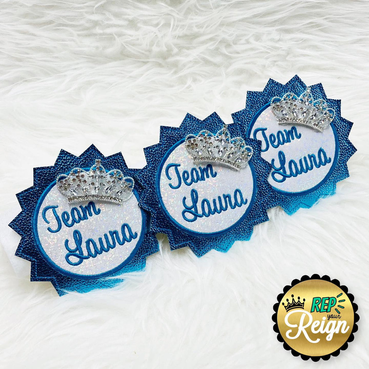 Pageant Pins – Rep Your Reign