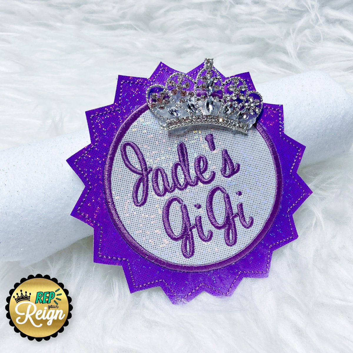 Pageant Pins – Rep Your Reign